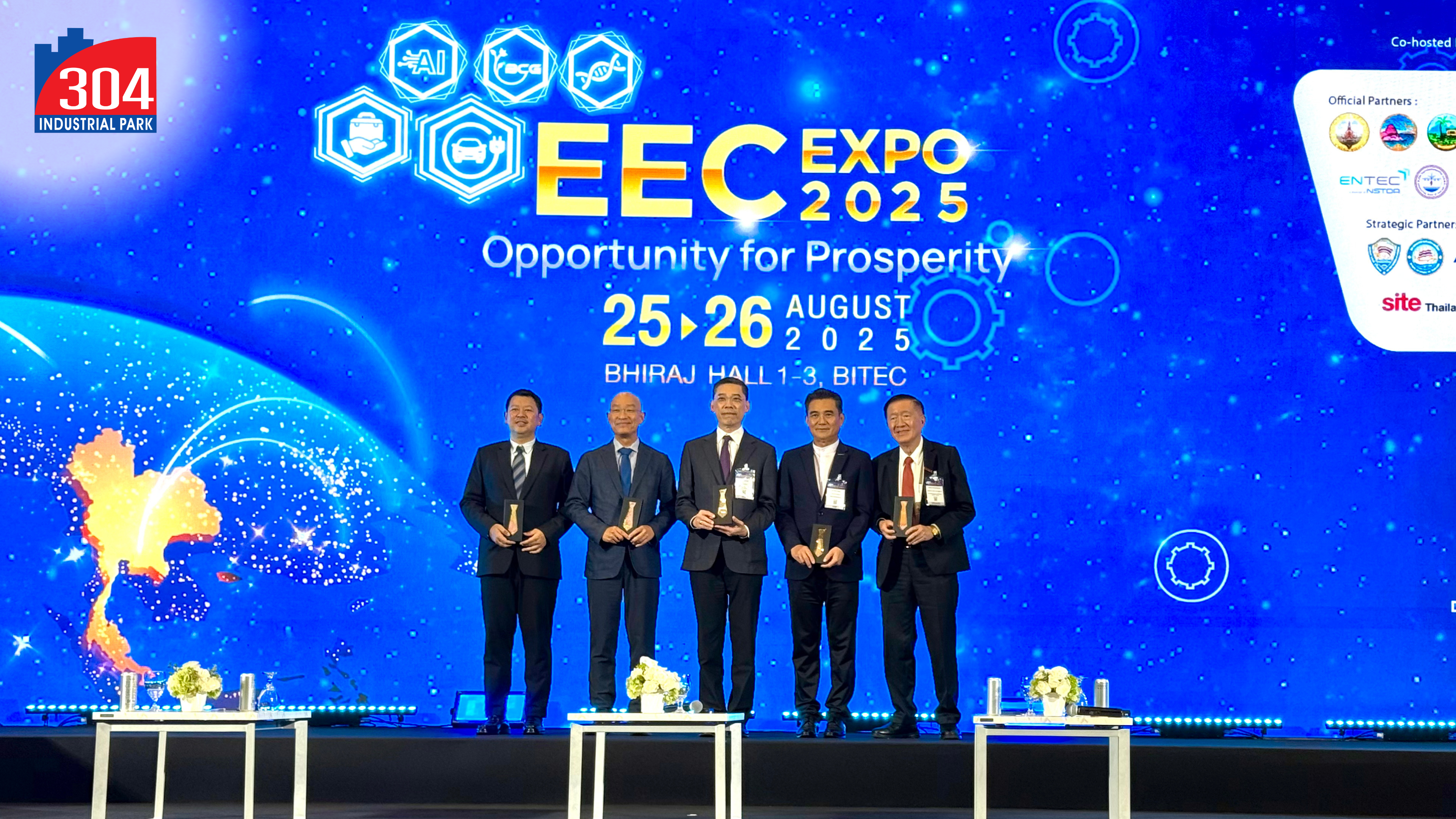 304工业园参加2025年东部经济走廊博览会，大力推广EEC 主流项目